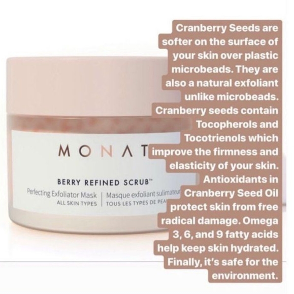 Monet | Skincare | Monat Berry Refined Scrub Perfecting 2in Exfoliating ...